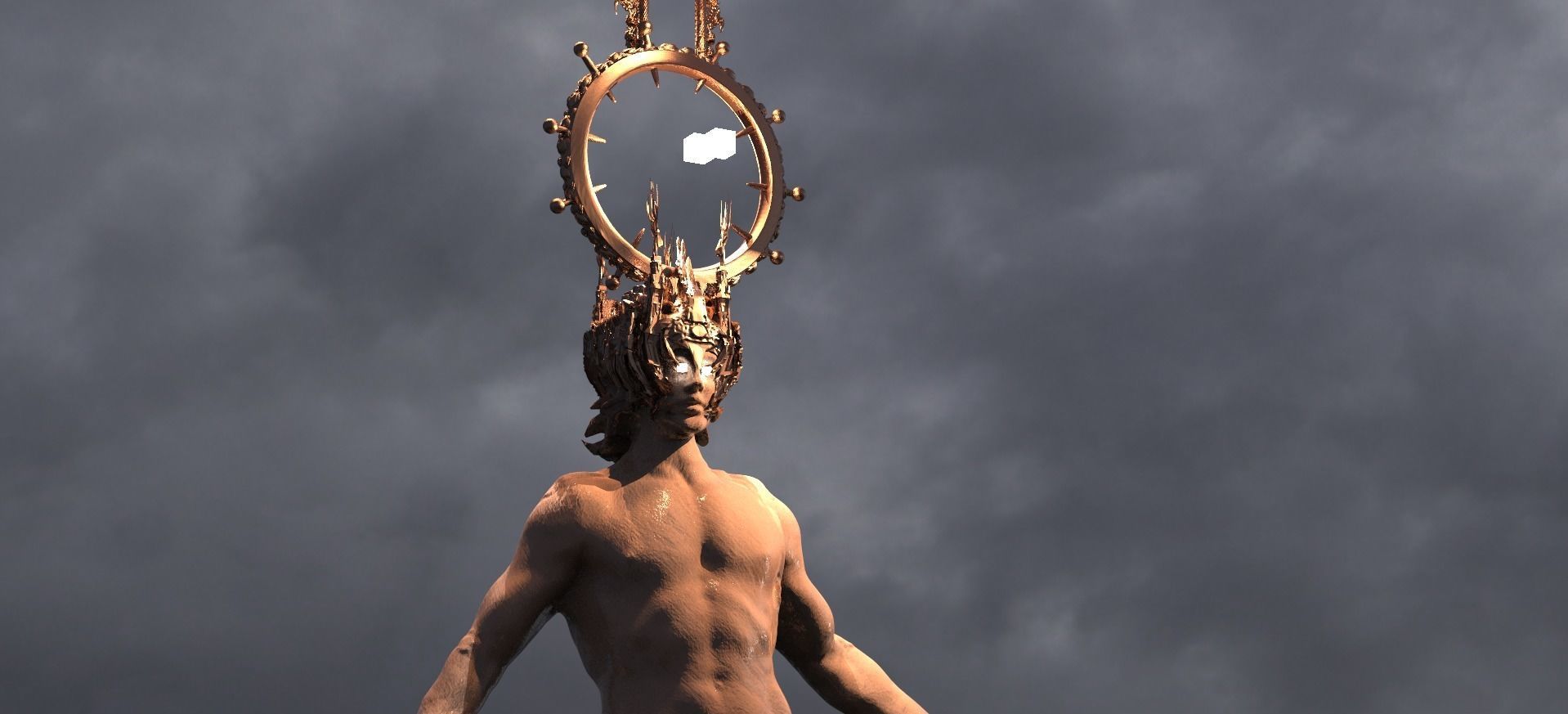 Devine Kingdom Archway Angel 3D model | CGTrader