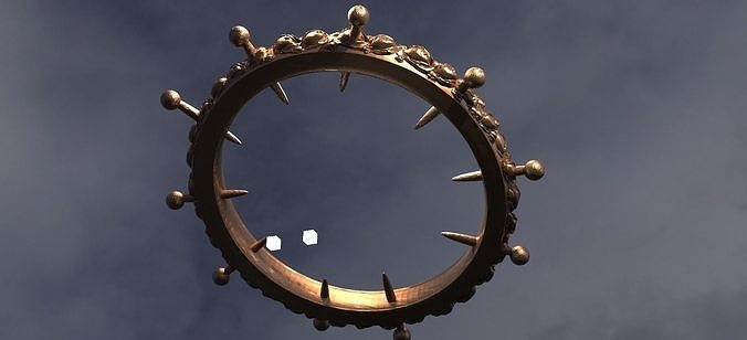 Angel Wheel Spikes 3D model | CGTrader