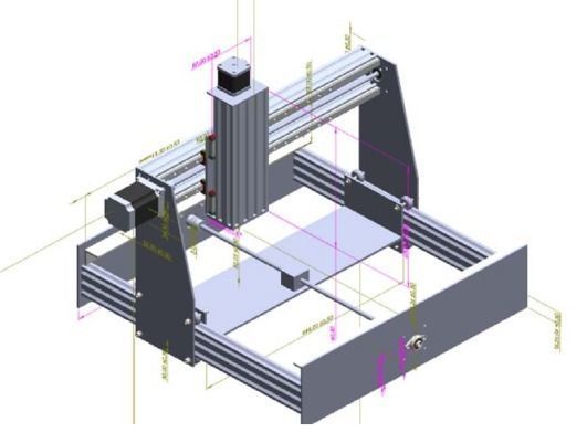 CNC milling 3 axis 3D model | CGTrader