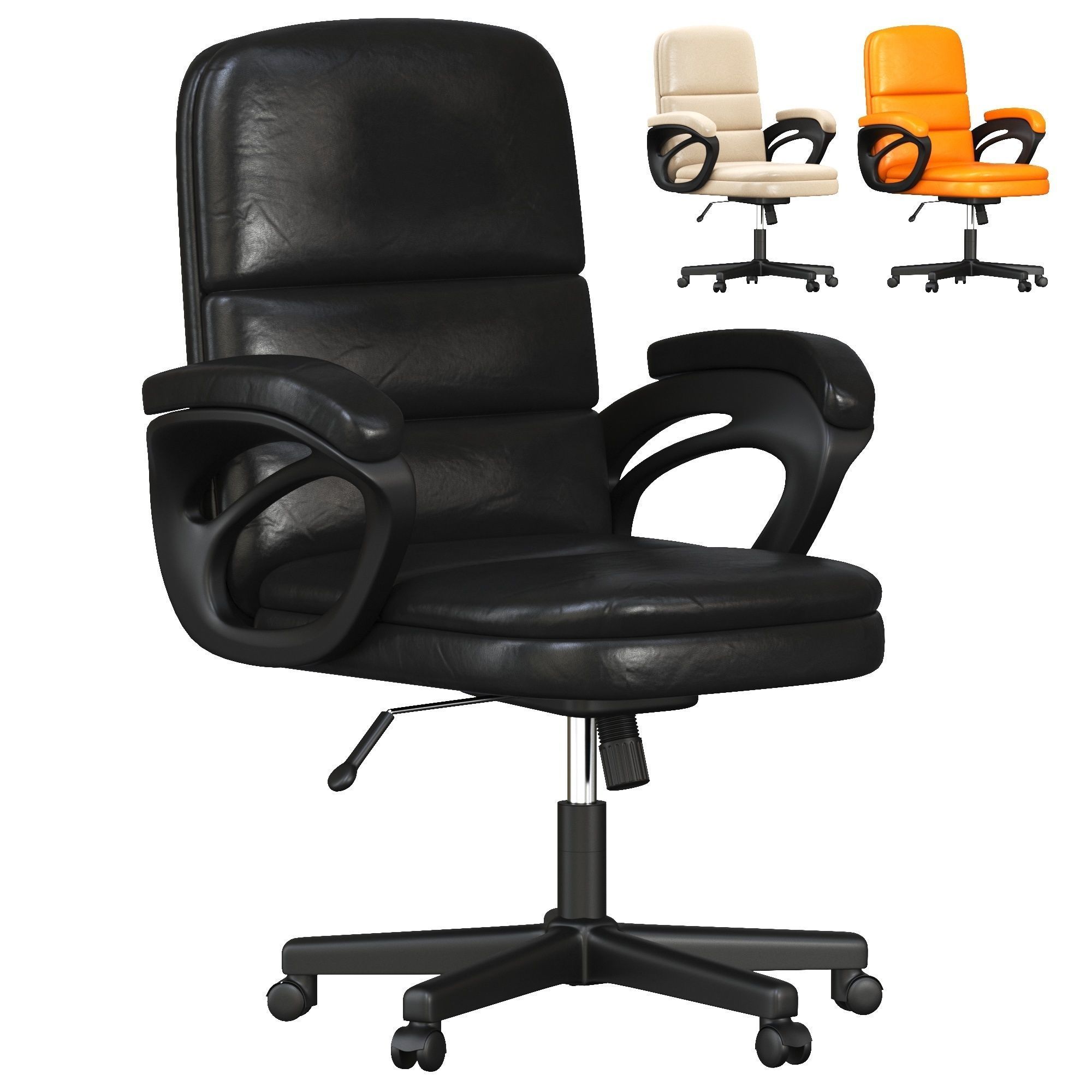 OFM Essentials Executive Leather Managers Chair 3D model | CGTrader