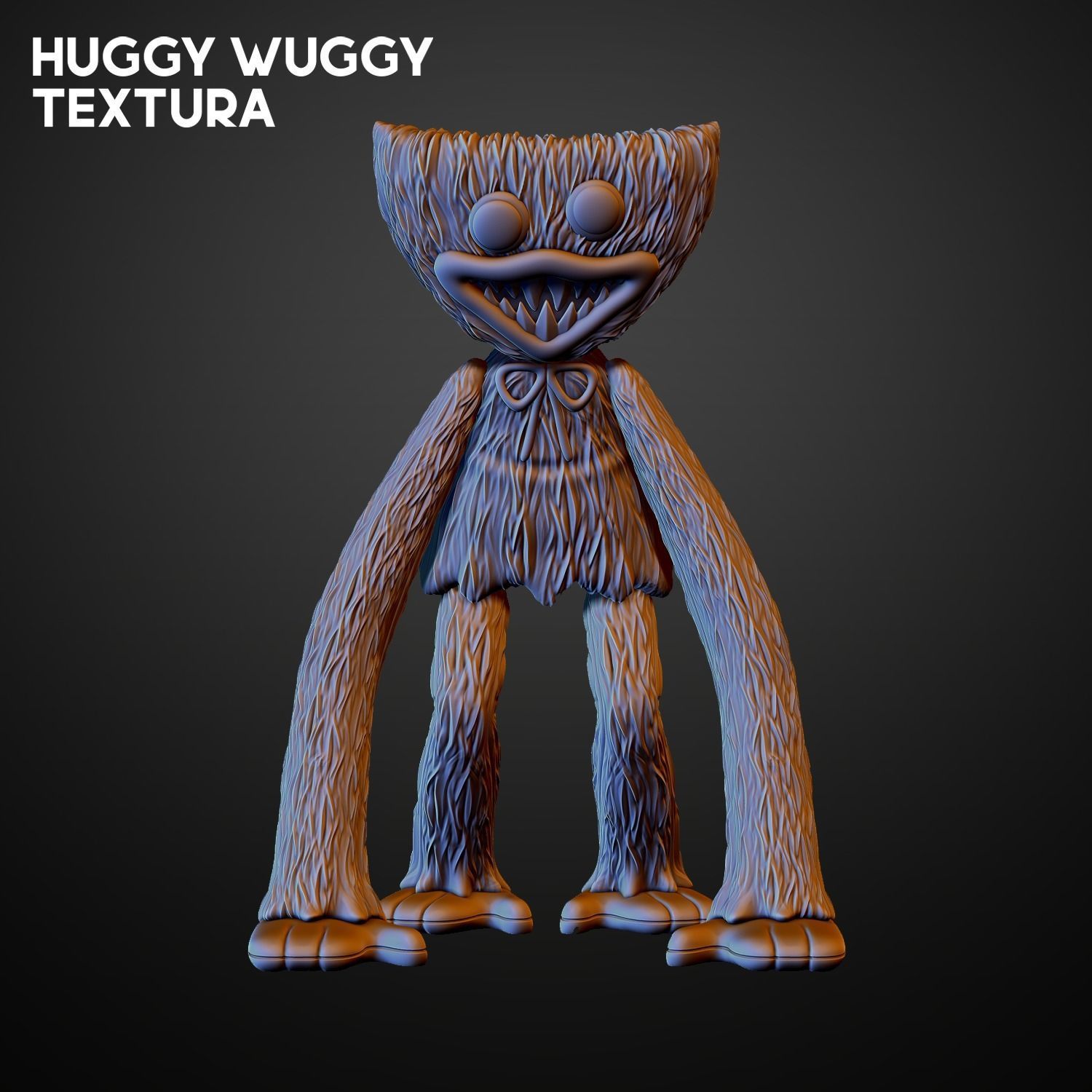HUGGY WUGGY 3D model 3D printable | CGTrader