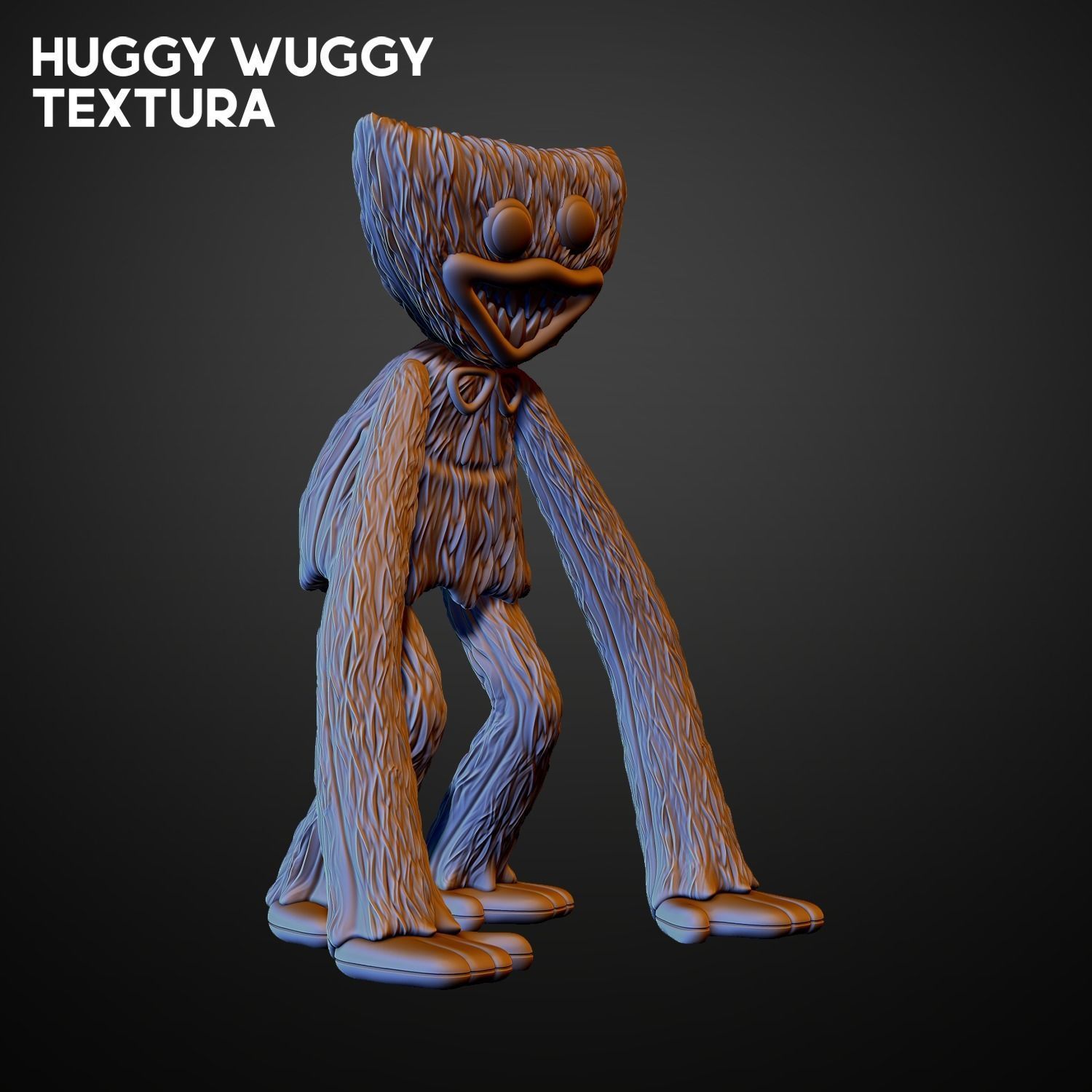 HUGGY WUGGY 3D model 3D printable | CGTrader