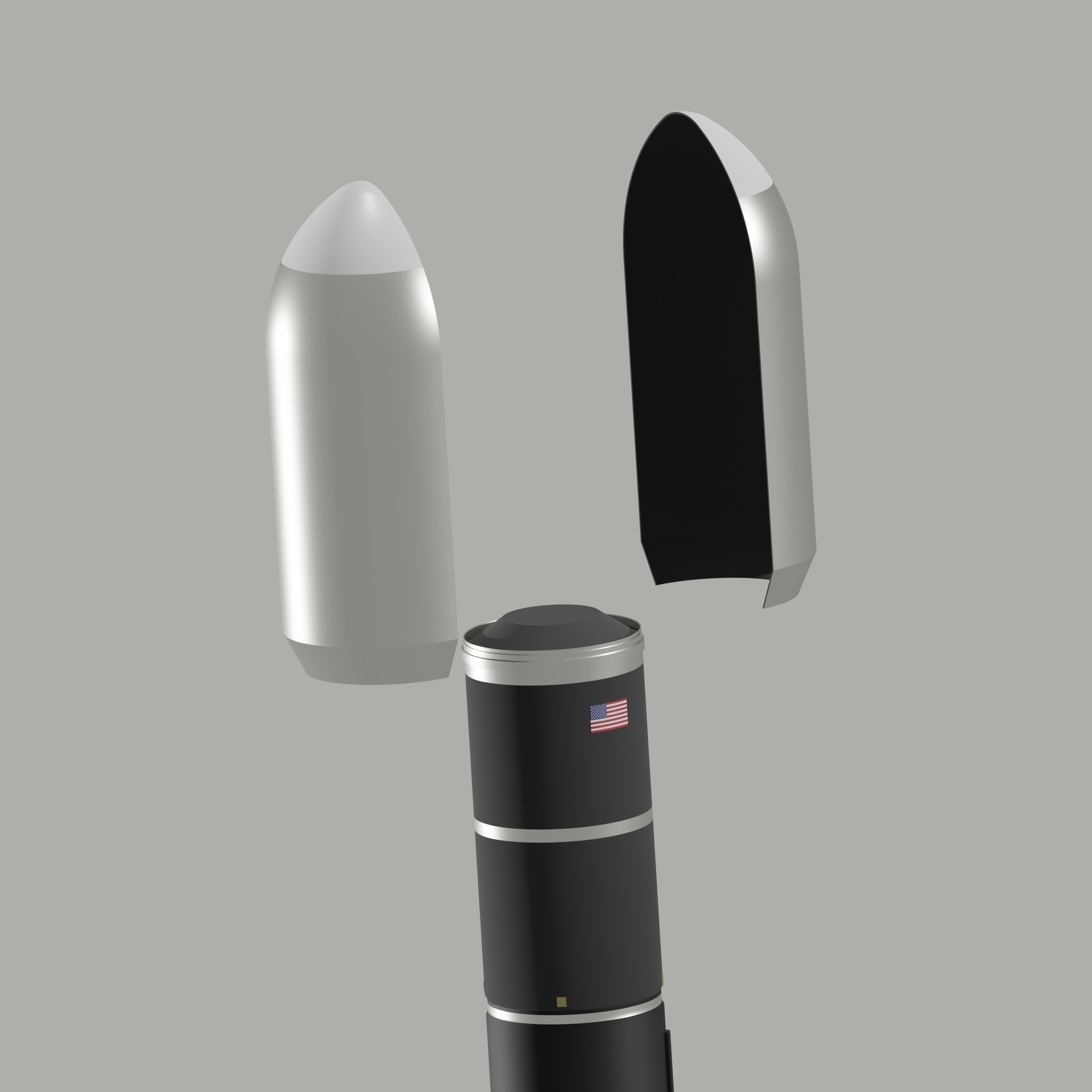 Firefly Alpha Rocket 3D model | CGTrader
