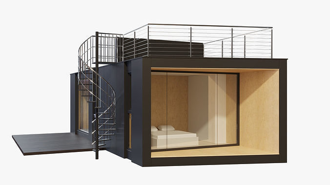 Tiny House 3D model | CGTrader