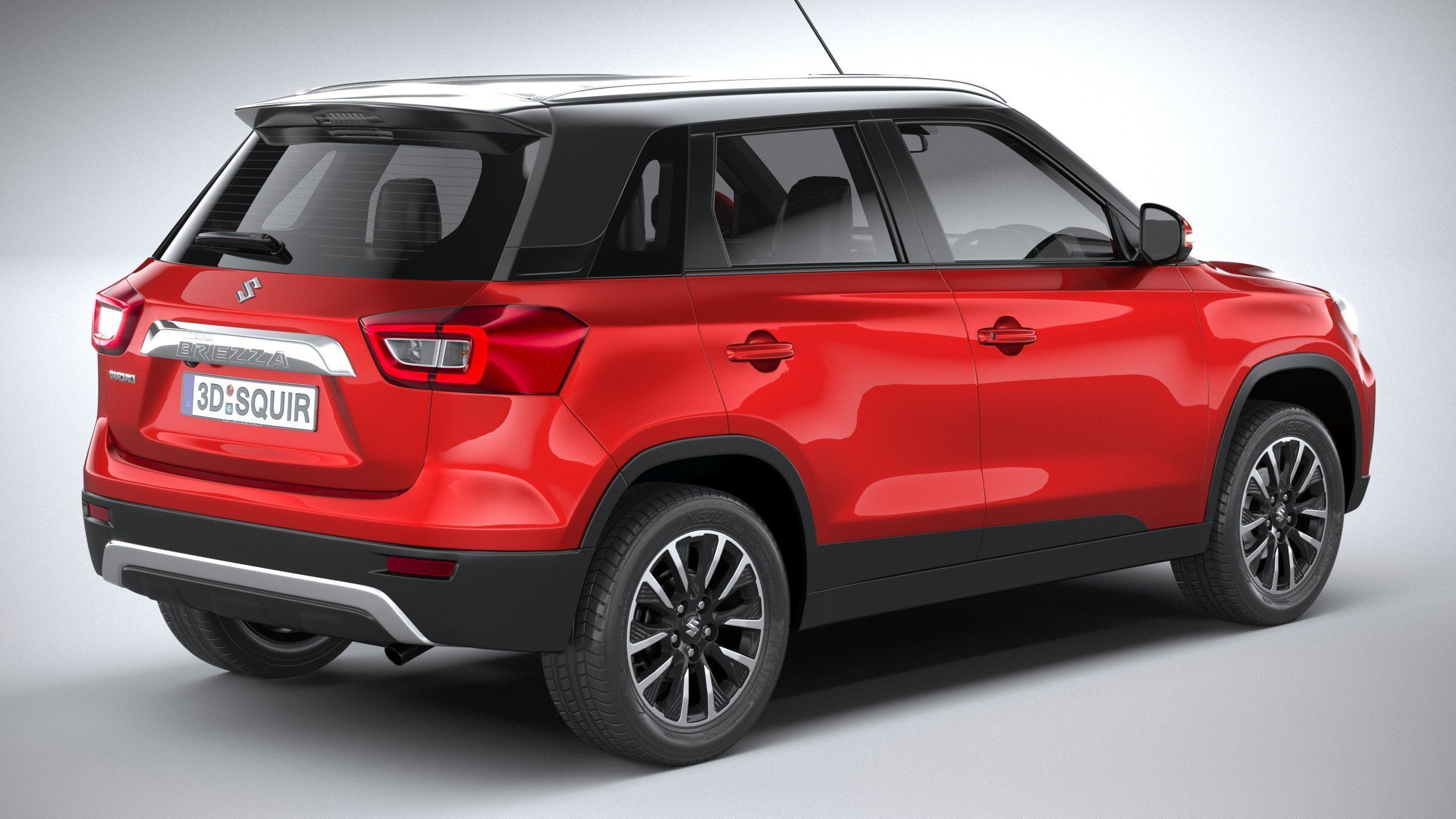 Suzuki Brezza 2021 3D model | CGTrader