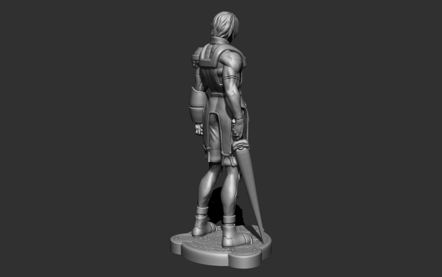PSO HUmar character model 3D model 3D printable | CGTrader