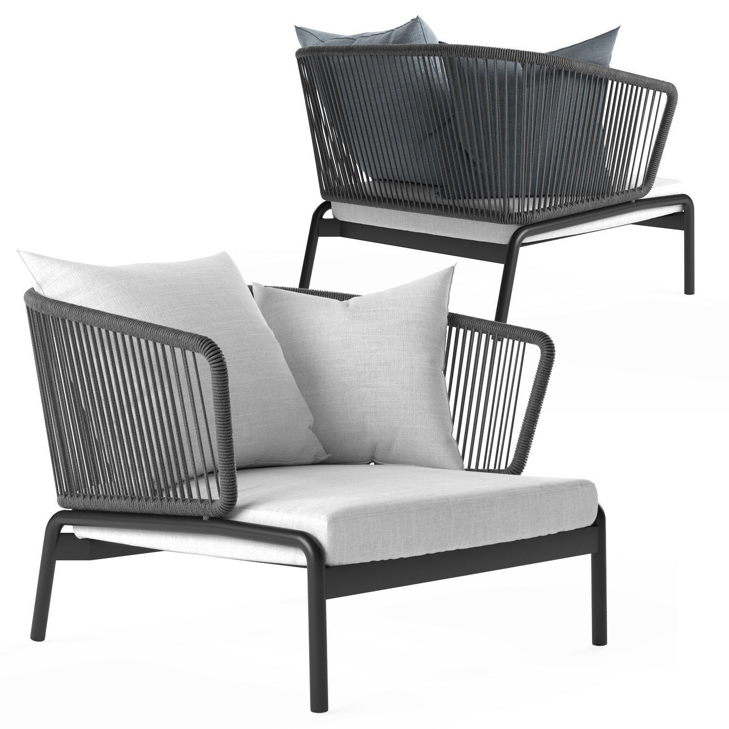 Roda Spool Armchair 3D model | CGTrader