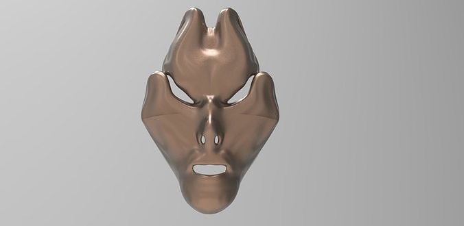 Ghost mask 1 3D model | CGTrader