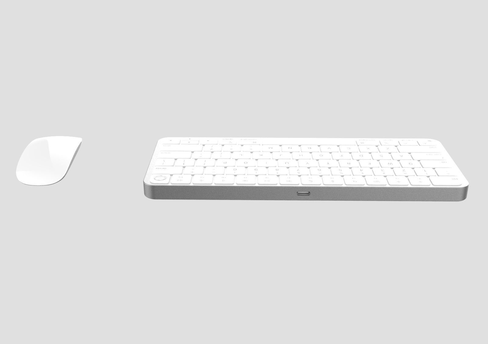 Magic Keyboard with Touch ID 3D model | CGTrader