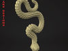 snake version 1 Bas relief for cnc 3D model 3D printable | CGTrader