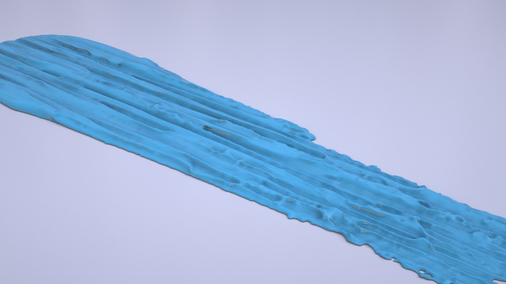 Paint Smear 1 3D model | CGTrader