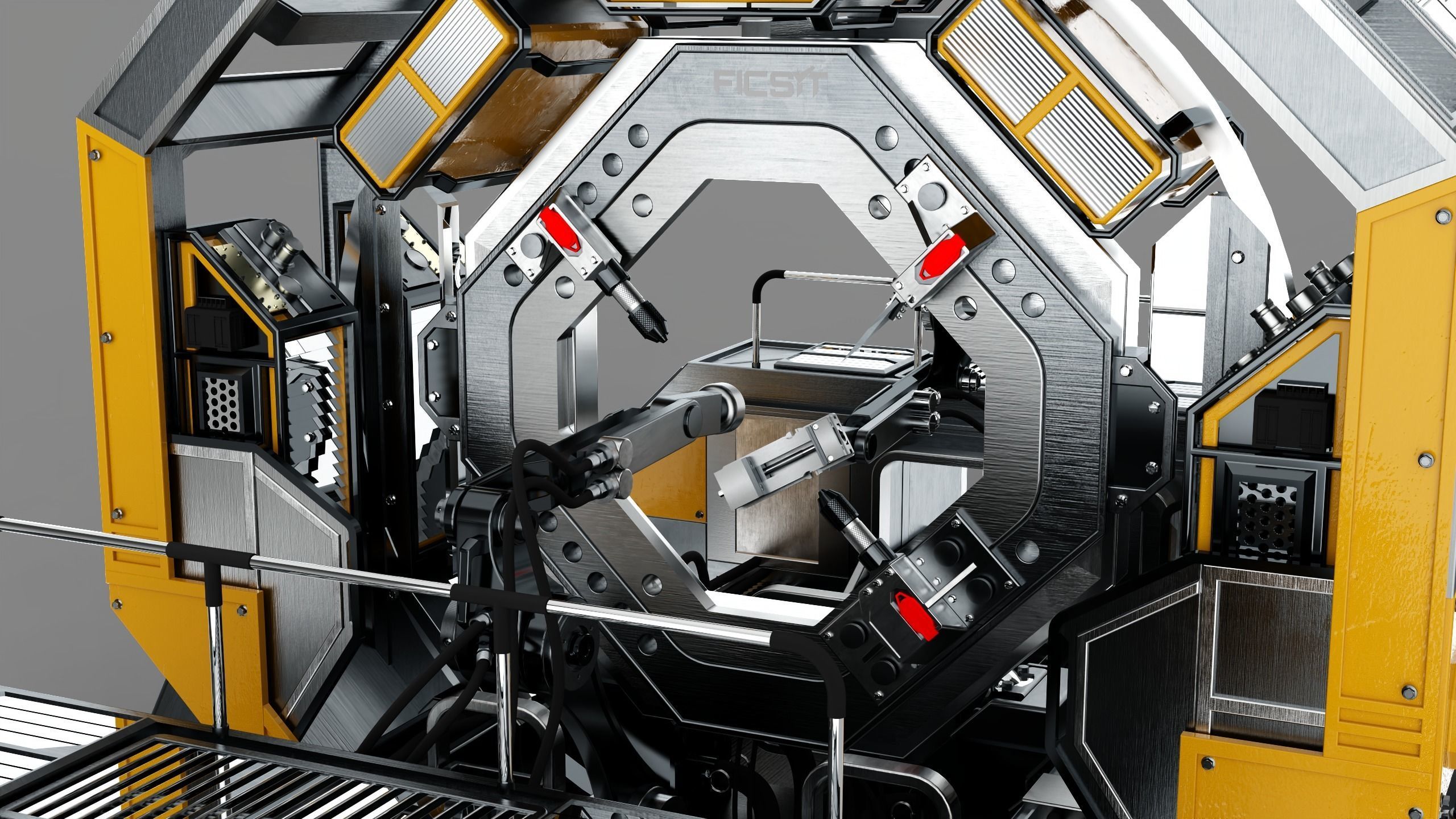 Satisfactory Assembler 3D model | CGTrader