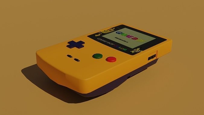 Gameboy nintendo 3D model | CGTrader