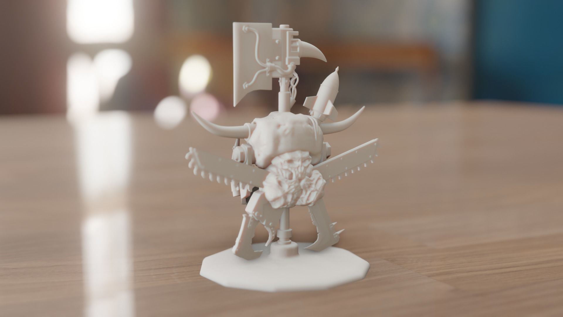 Orc figurine dot 40k 3D model 3D printable | CGTrader