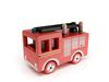 Red Wooden Childrens Fire Engine 3D model | CGTrader