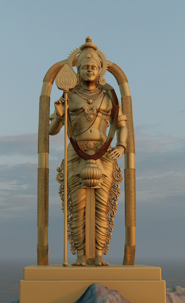 Murugan 3d mesh 3D model | CGTrader