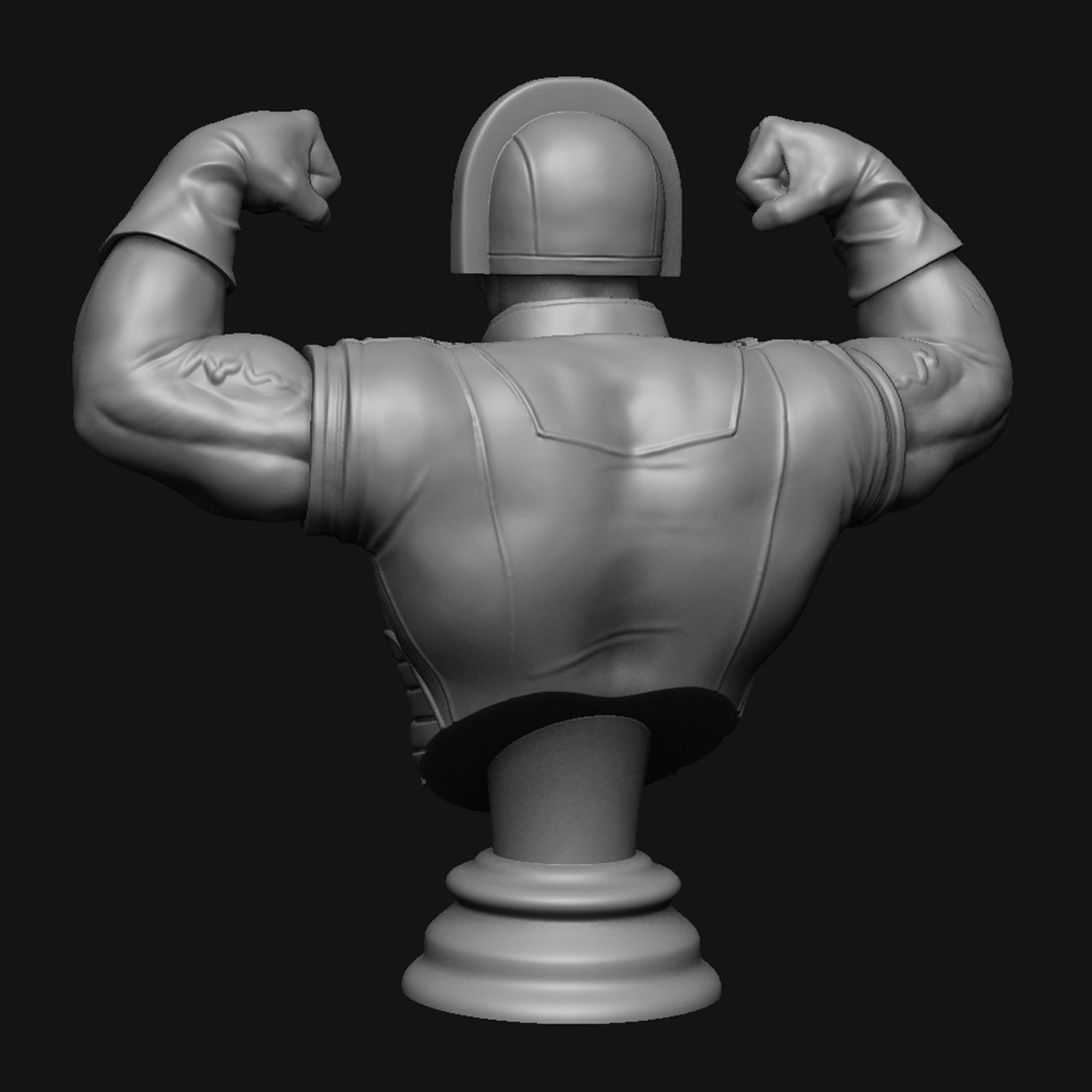 Peacemaker bust 3D model 3D printable | CGTrader