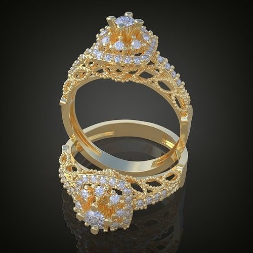 Ring 3D model 0093 printable model20 3D model 3D printable | CGTrader