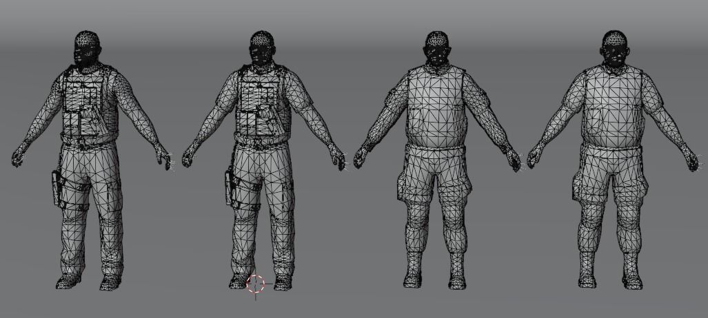 3D model Black Ops is a CIA unit military VR / AR / low-poly | CGTrader