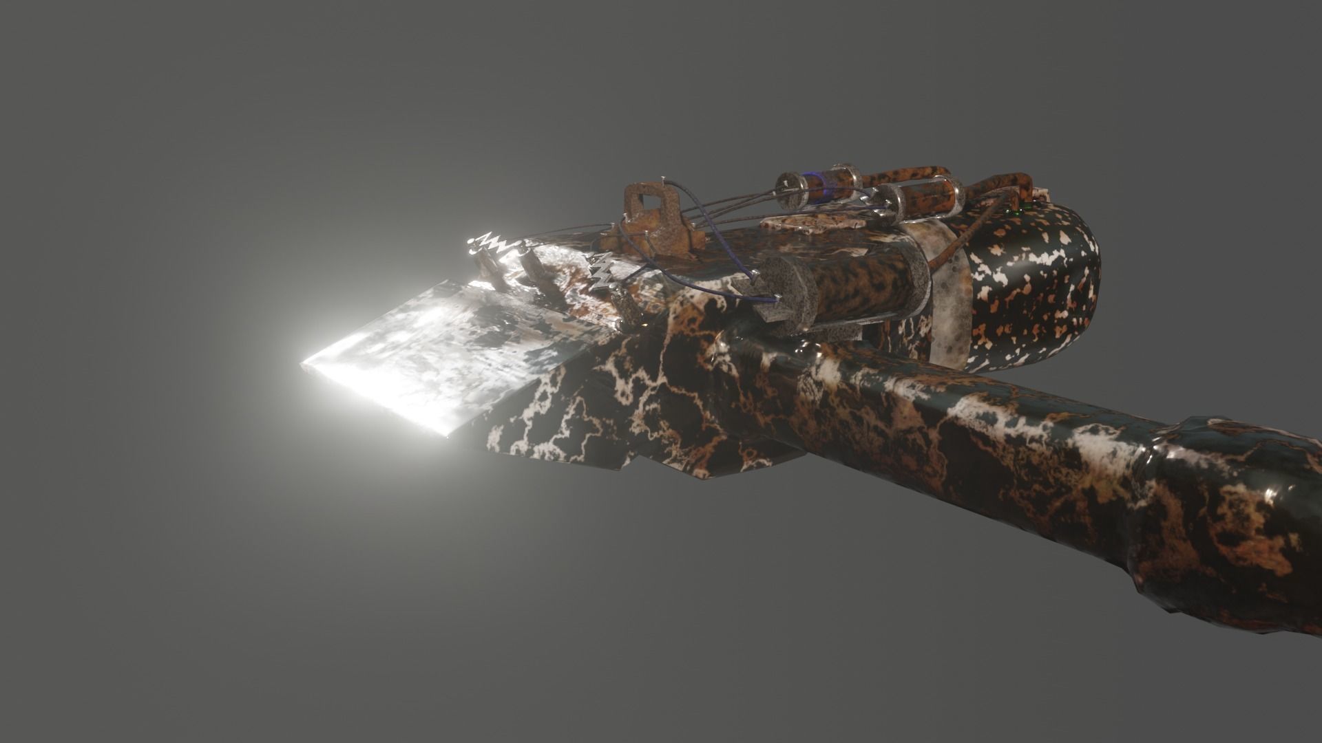 3D model Electro hammer VR / AR / low-poly | CGTrader