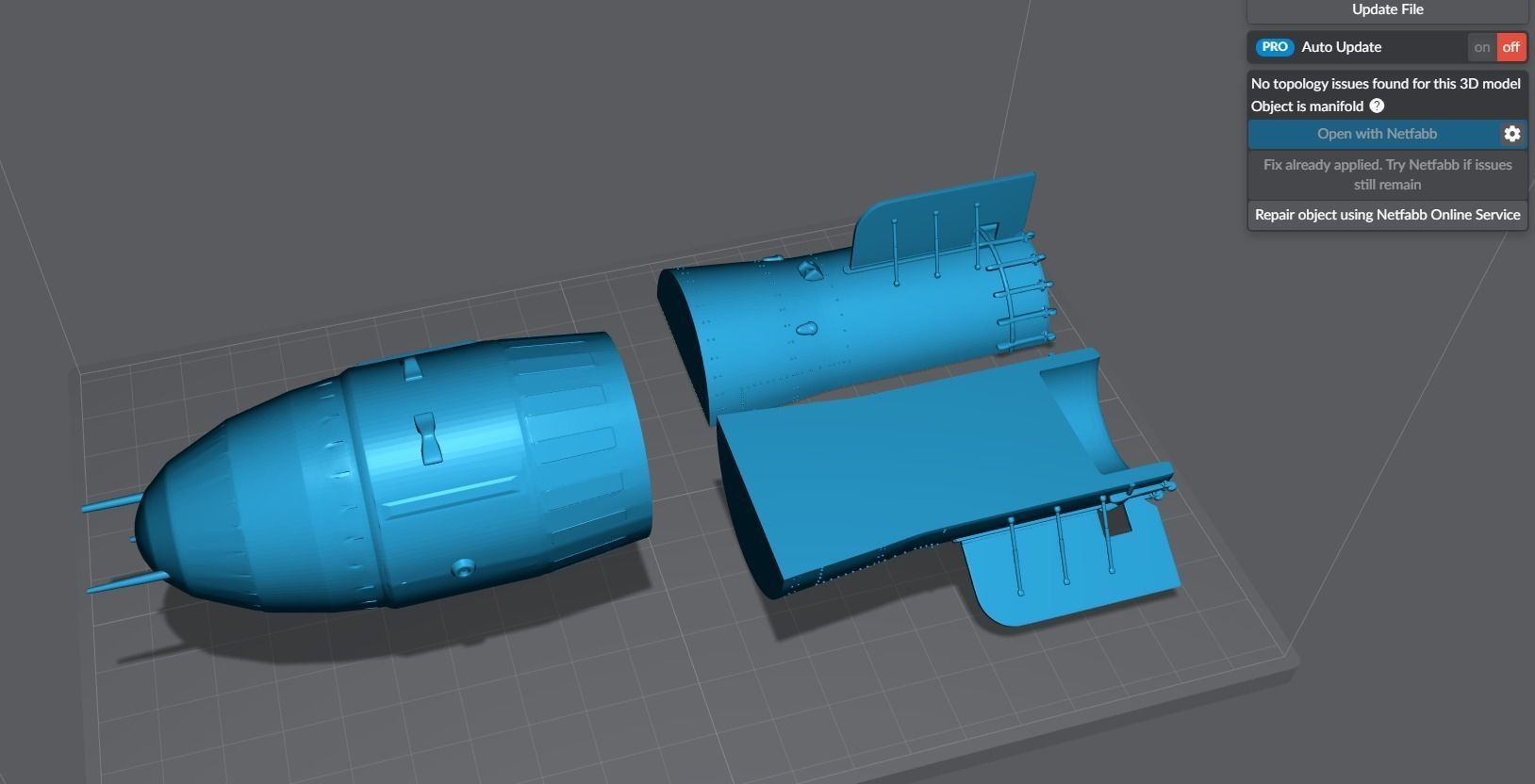 Tsar Bomba Scale model 3D model 3D printable | CGTrader