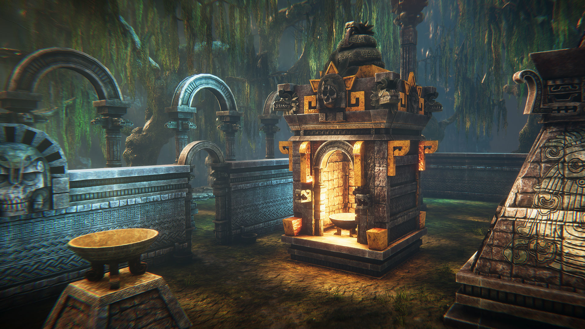 3D model Aztec temple VR / AR / low-poly | CGTrader