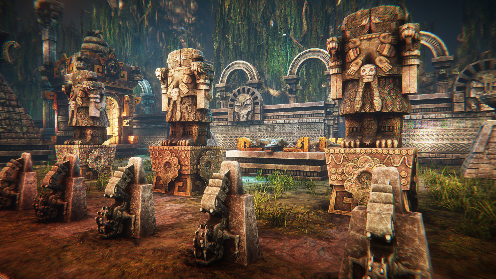 3D model Aztec temple VR / AR / low-poly | CGTrader