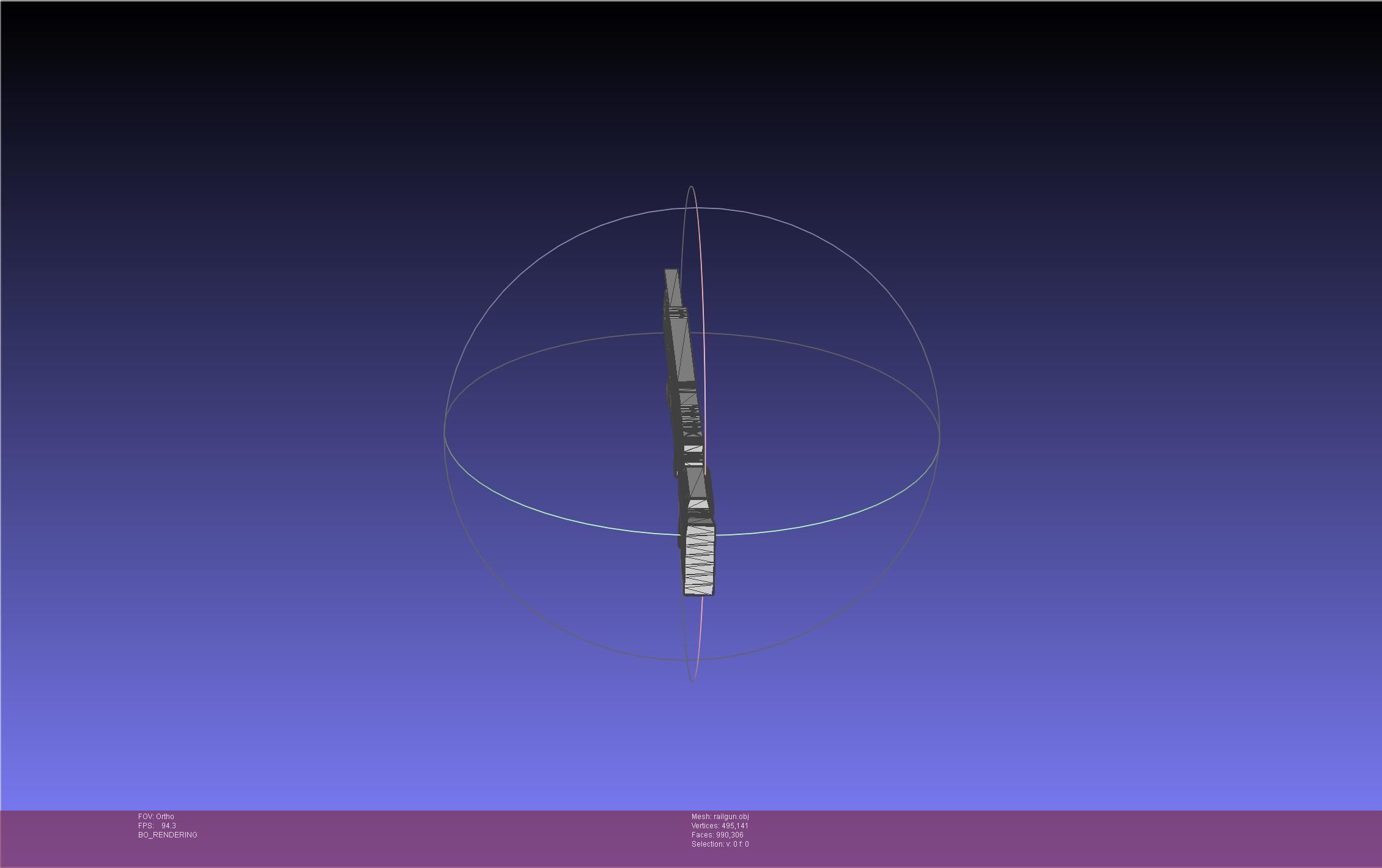 Murder Drones Uzi Railgun Basic Model 3D model | CGTrader