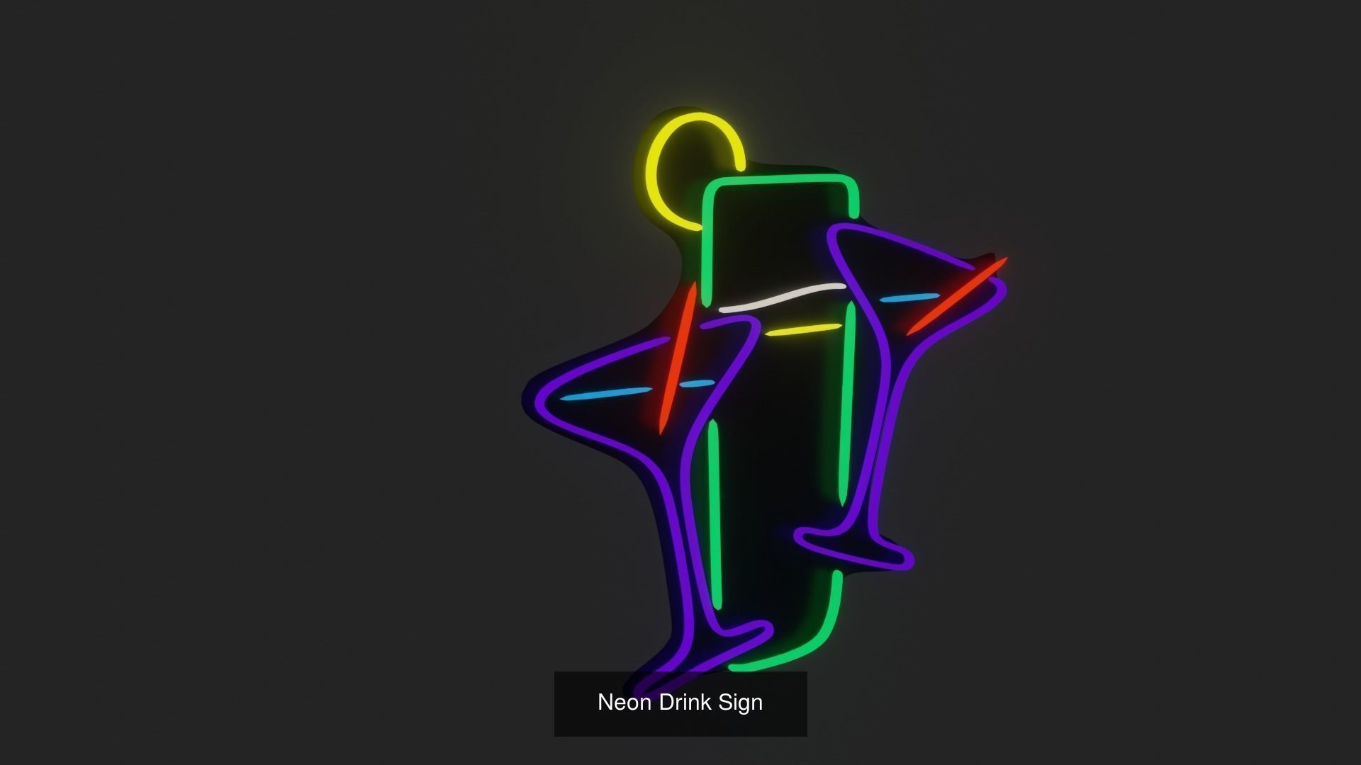 Neon Sign Collection | CGTrader