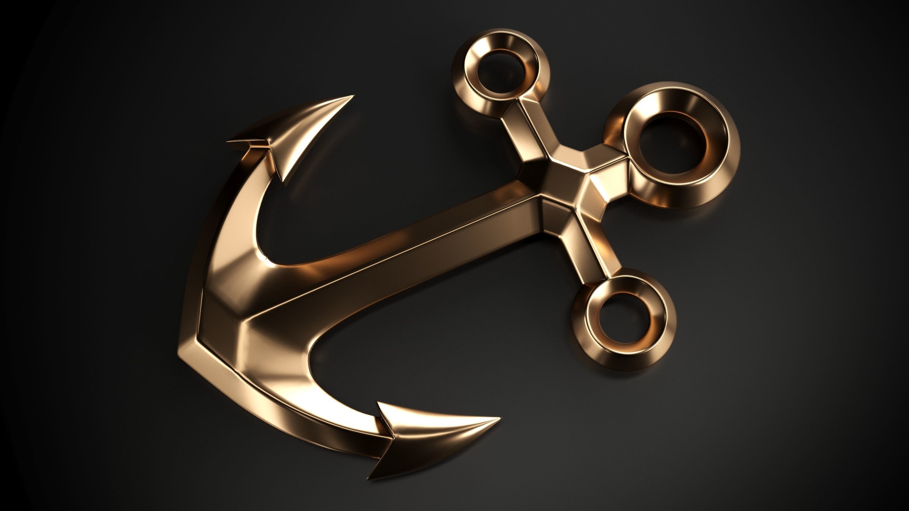 Anchor 3D model | CGTrader