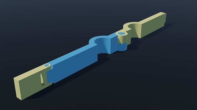 Lock - Engineer construction animation free VR / AR / low-poly 3D model ...