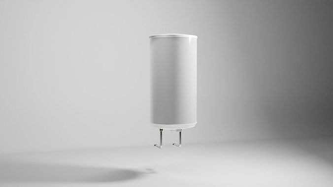 Hot water tank - Electric heater 3D model | CGTrader