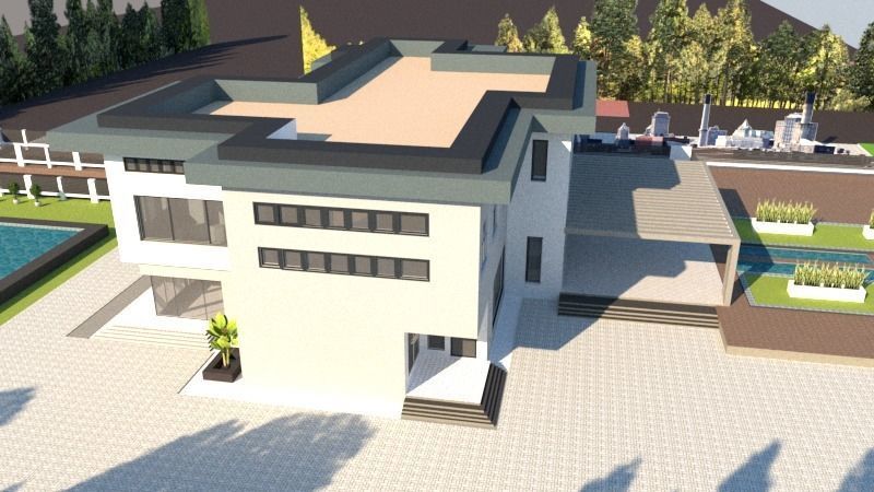 Luxury Mansion 3D model | CGTrader