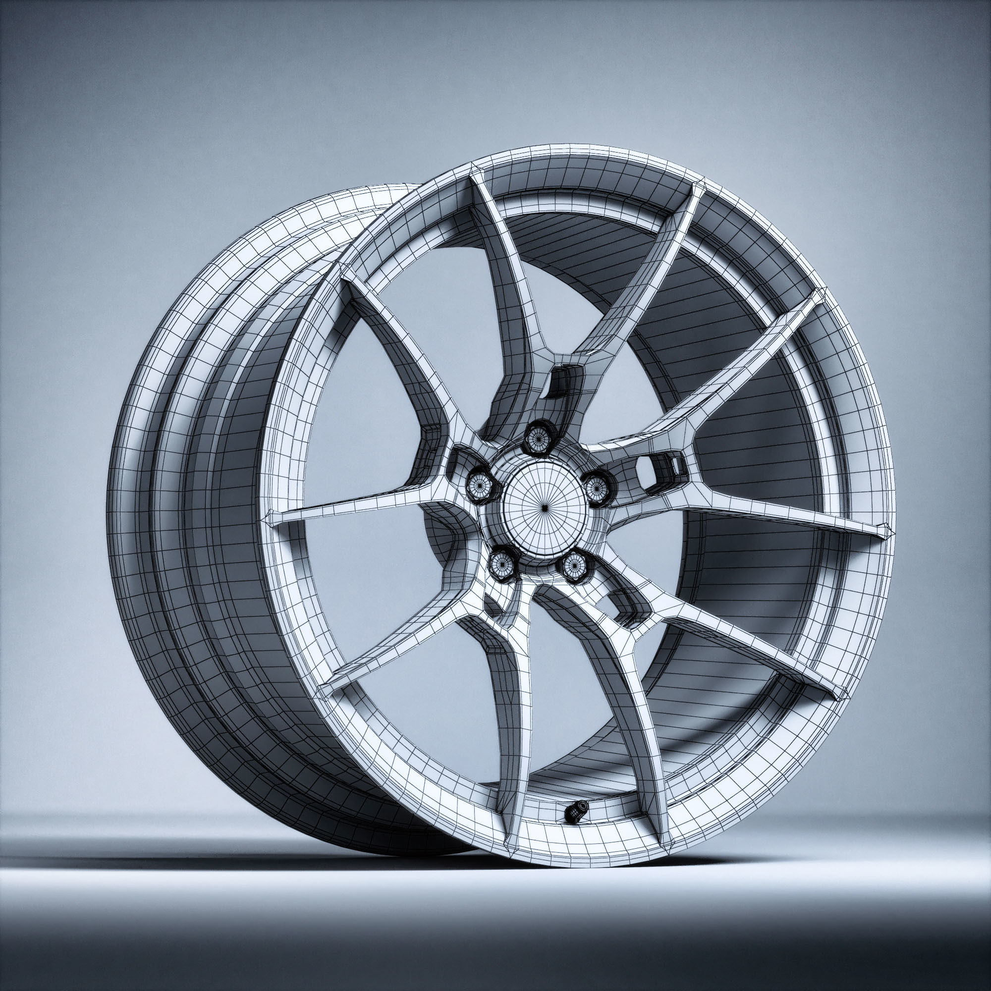 3D model RAYS VOLK RACING G025 VR / AR / low-poly | CGTrader