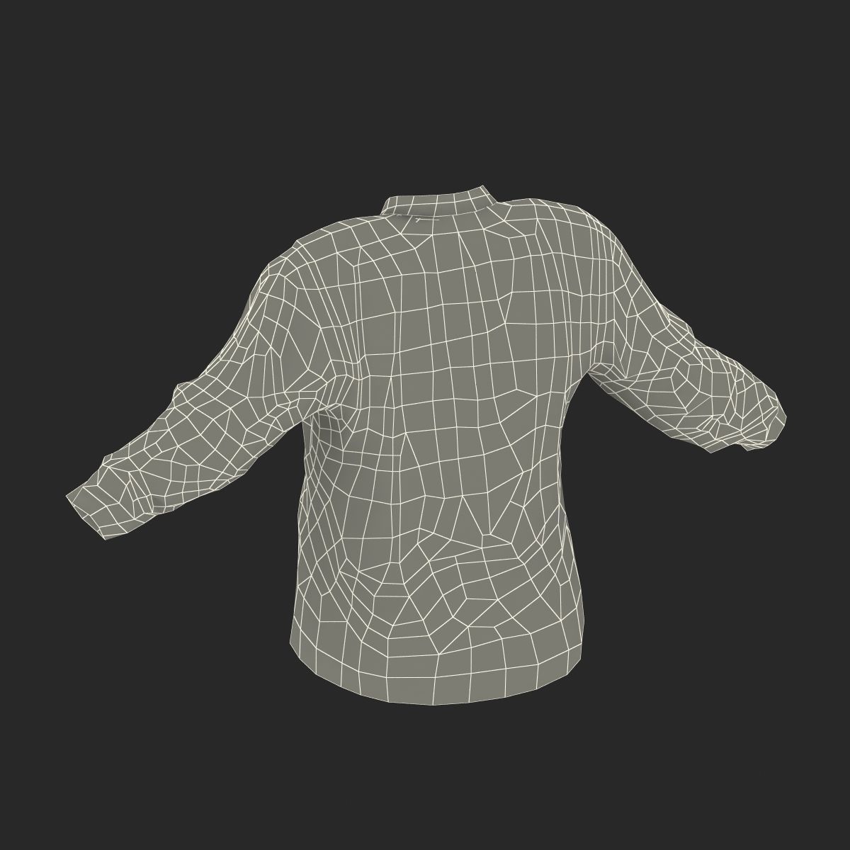 Hockey Jersey Generic 3 3D model | CGTrader