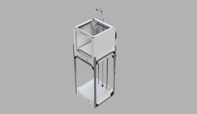 U2 D-Infinity 3D Printer 3D model 3D printable | CGTrader