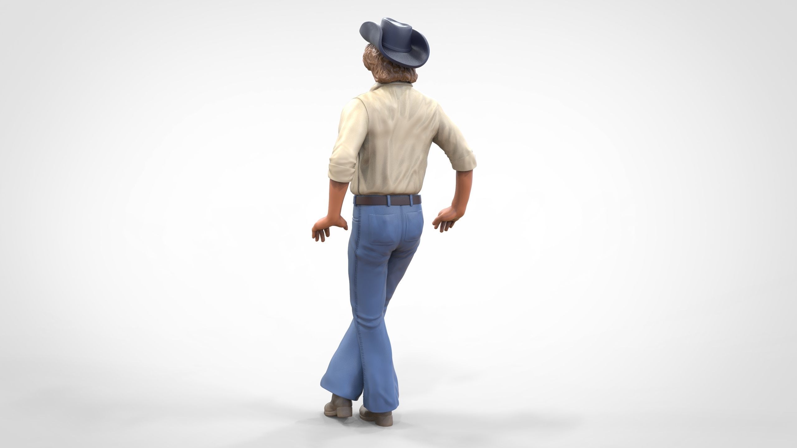 N1 Bo Duke The dukes of Hazzard 3D model 3D printable | CGTrader