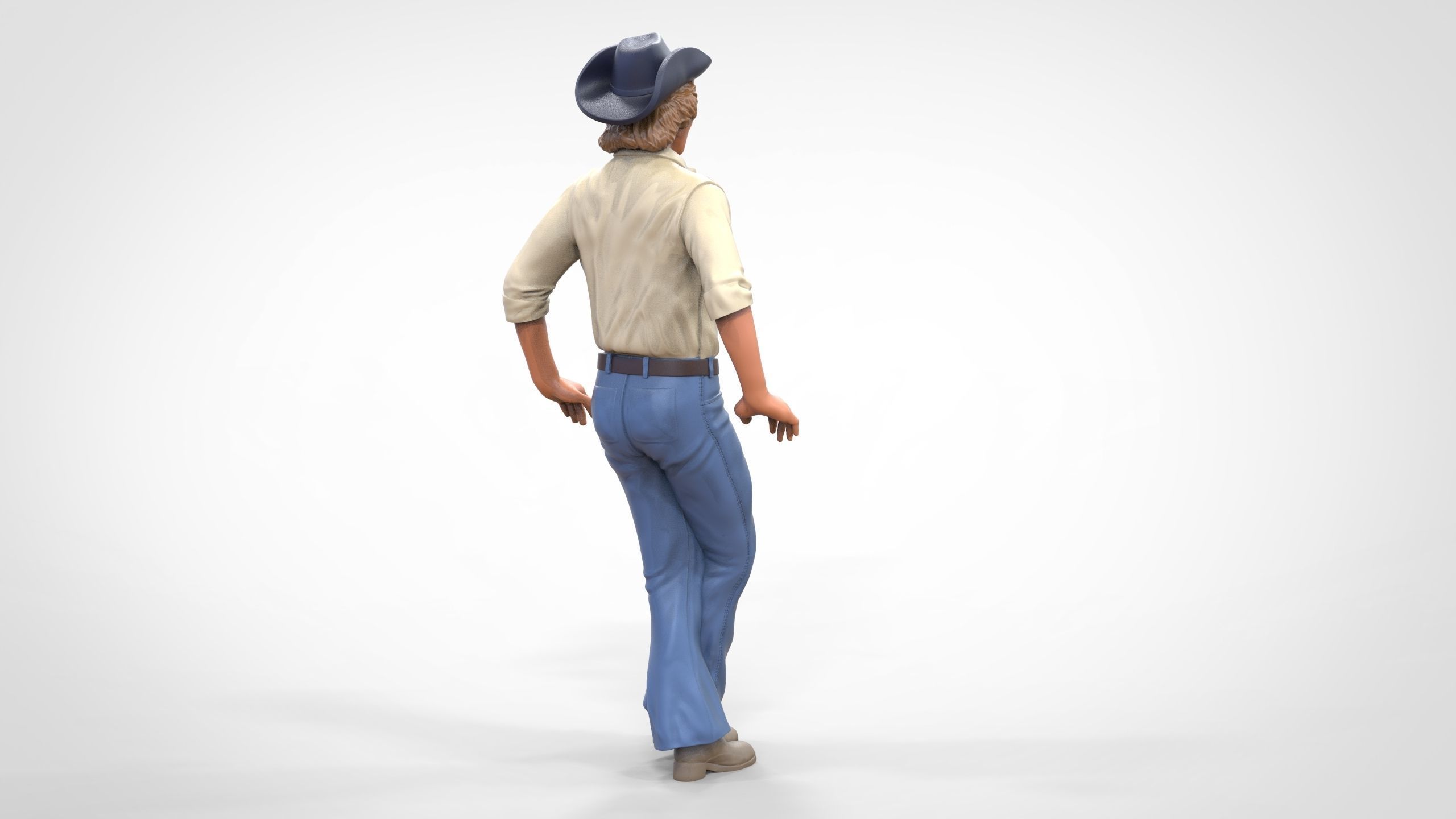 N1 Bo Duke The dukes of Hazzard 3D model 3D printable | CGTrader