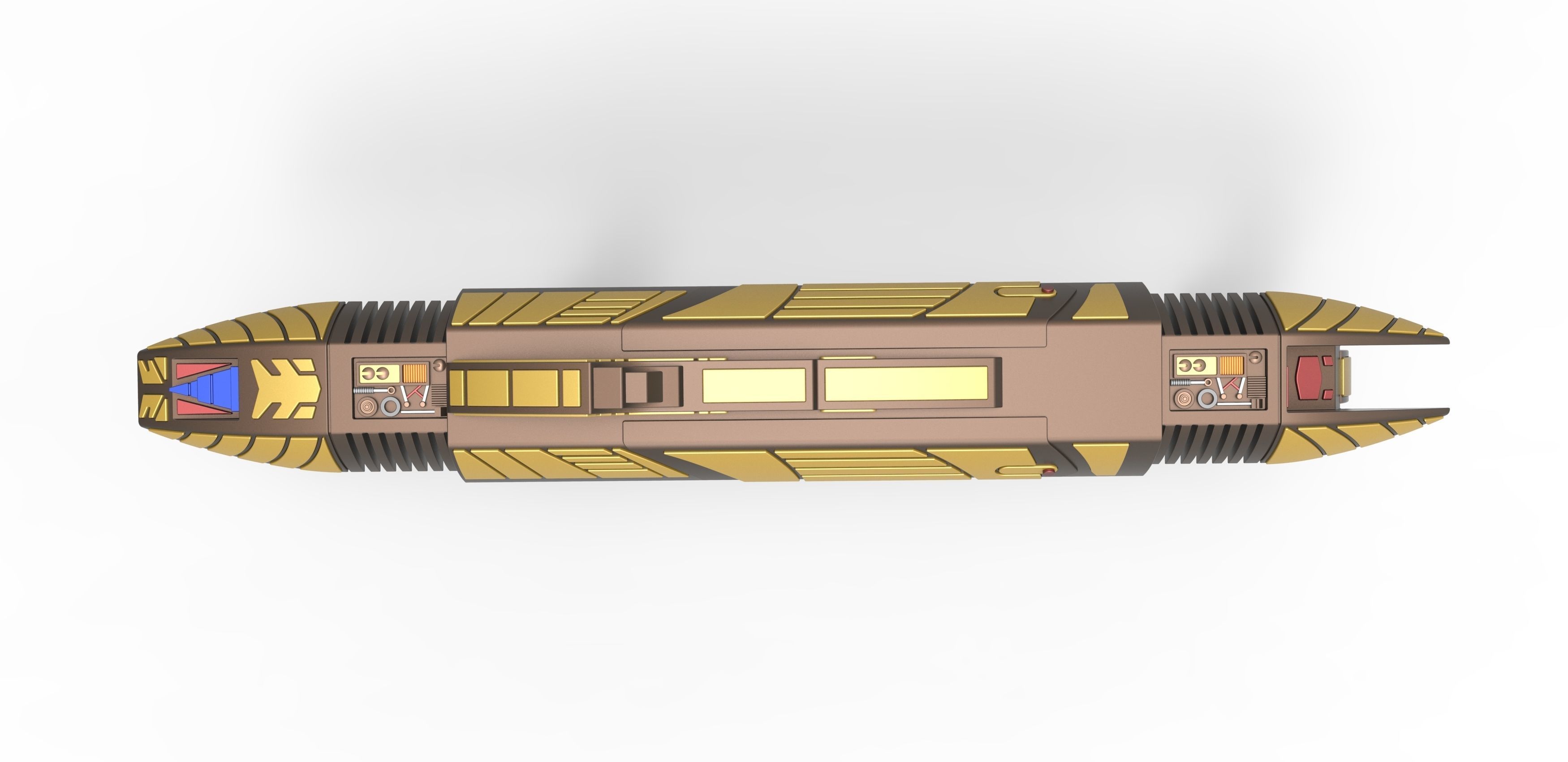 Cardassian phaser rifle from Star Trek Deep Space Nine 3D model 3D ...