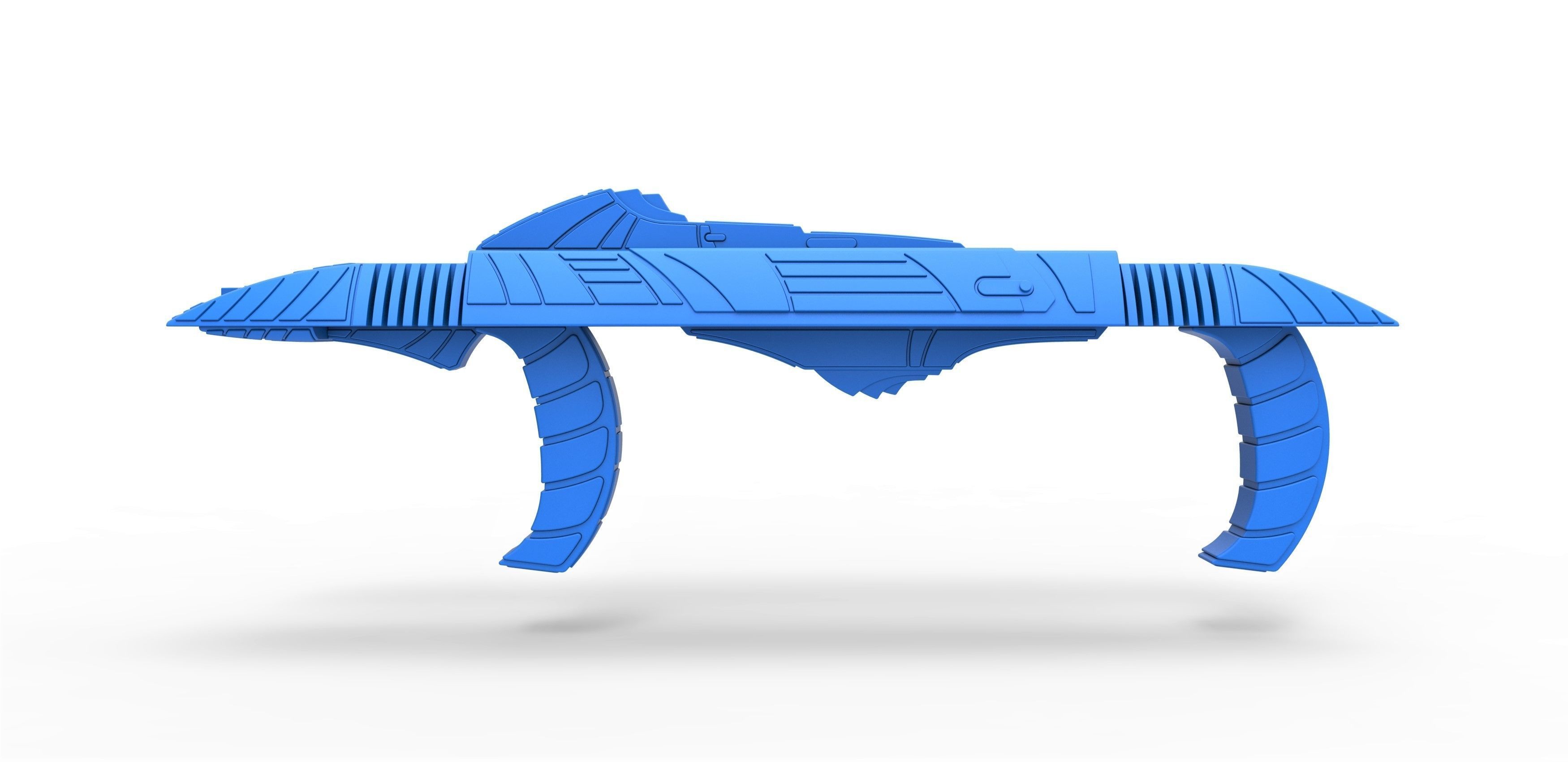 Cardassian phaser rifle from Star Trek Deep Space Nine 3D model 3D ...