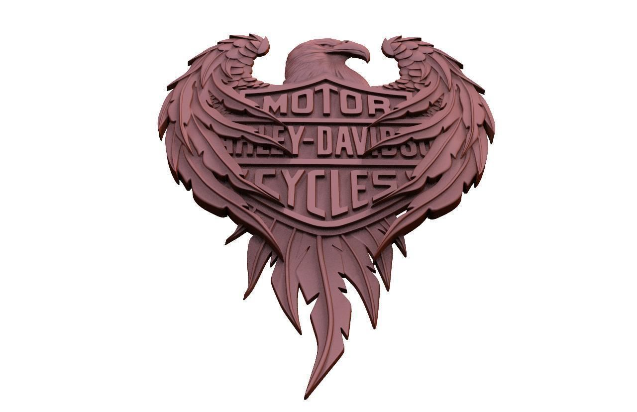 Harley Davidson CNC 10 3D model 3D printable | CGTrader