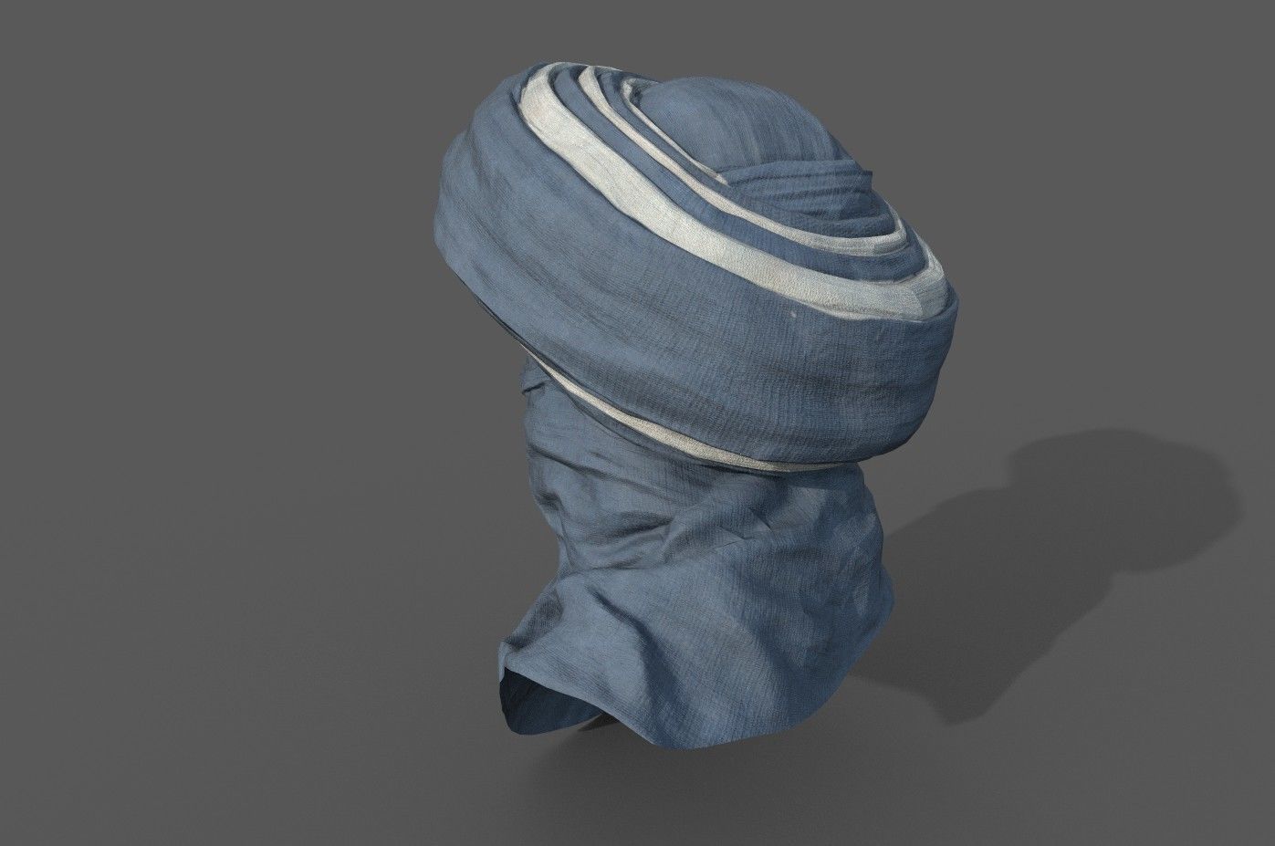 3D model Tagelmust Tuareg VR / AR / low-poly | CGTrader