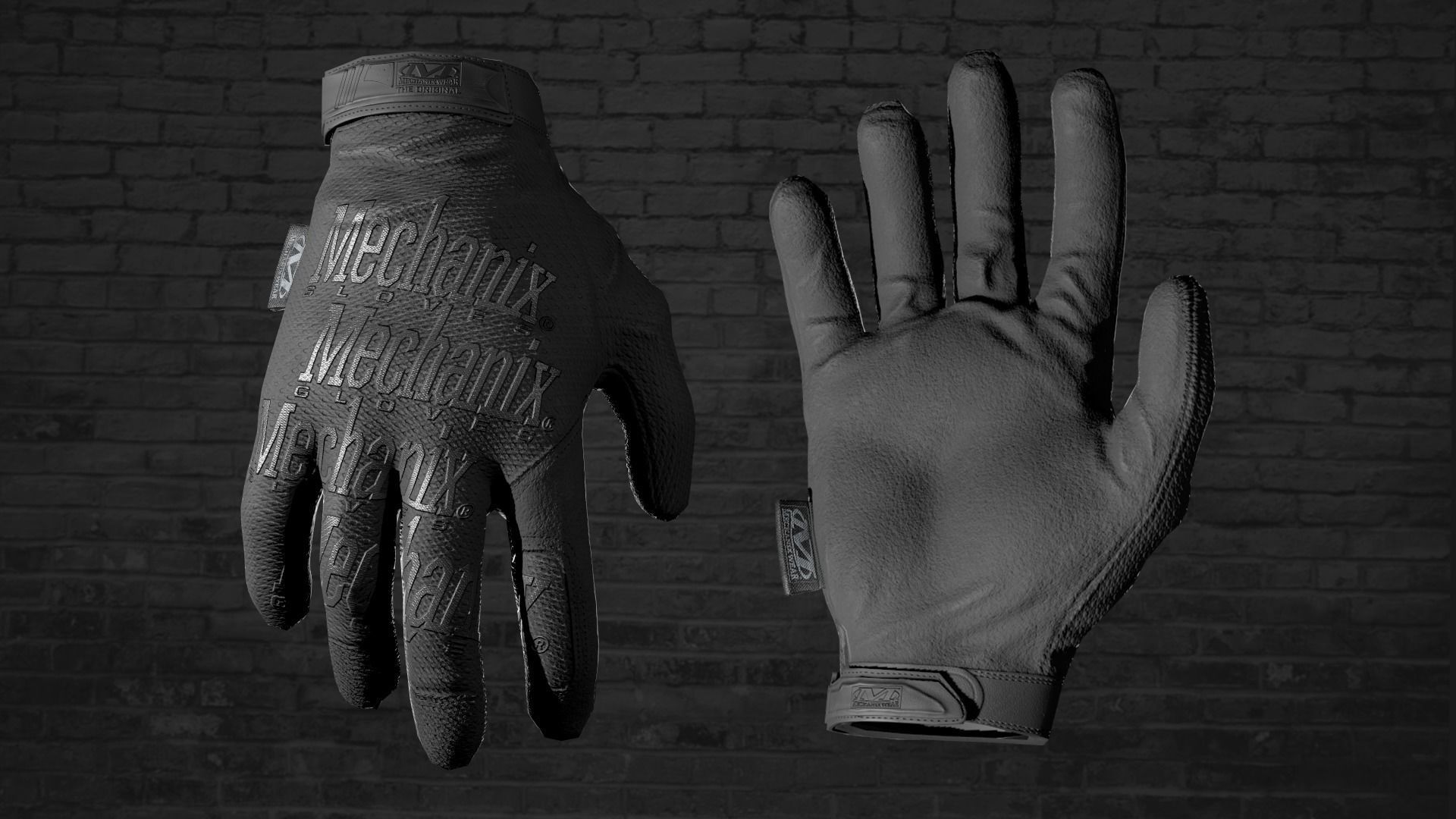 3D model MILITARY Game Ready Mechanix Gloves VR / AR / low-poly | CGTrader