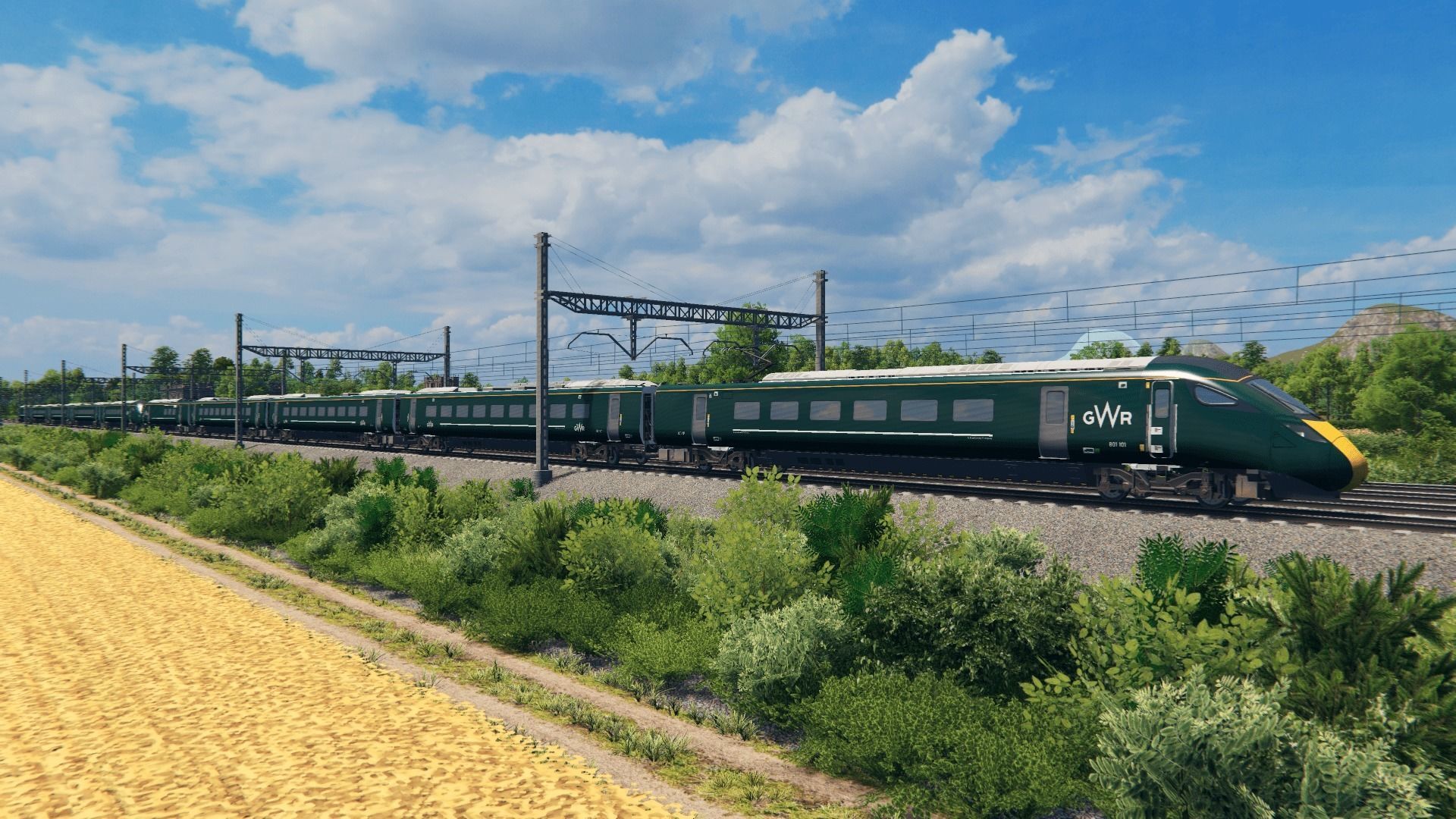 3D model British Rail Class 800 - GWR Livery VR / AR / low-poly | CGTrader