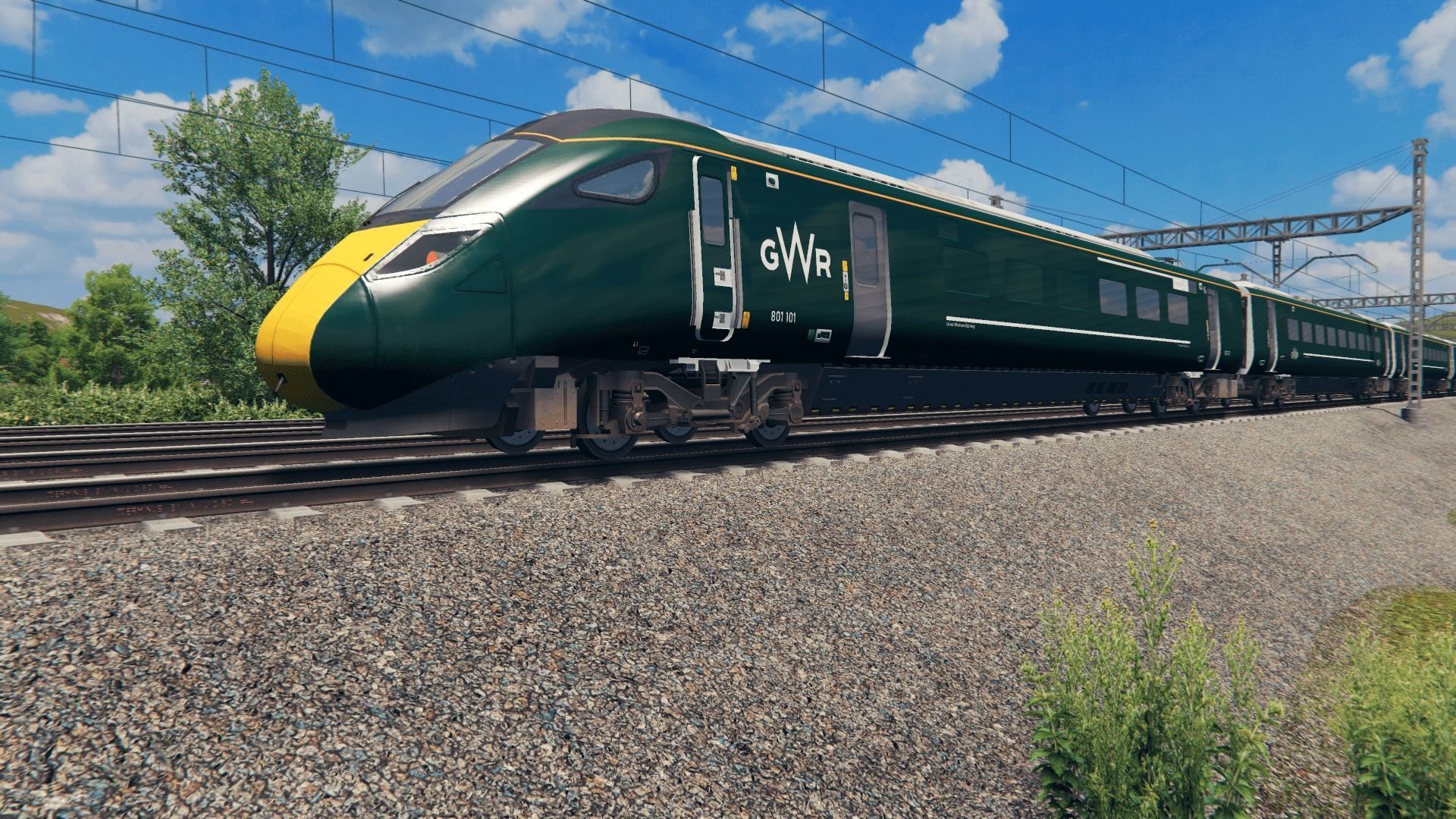 3D model British Rail Class 800 - GWR Livery VR / AR / low-poly | CGTrader