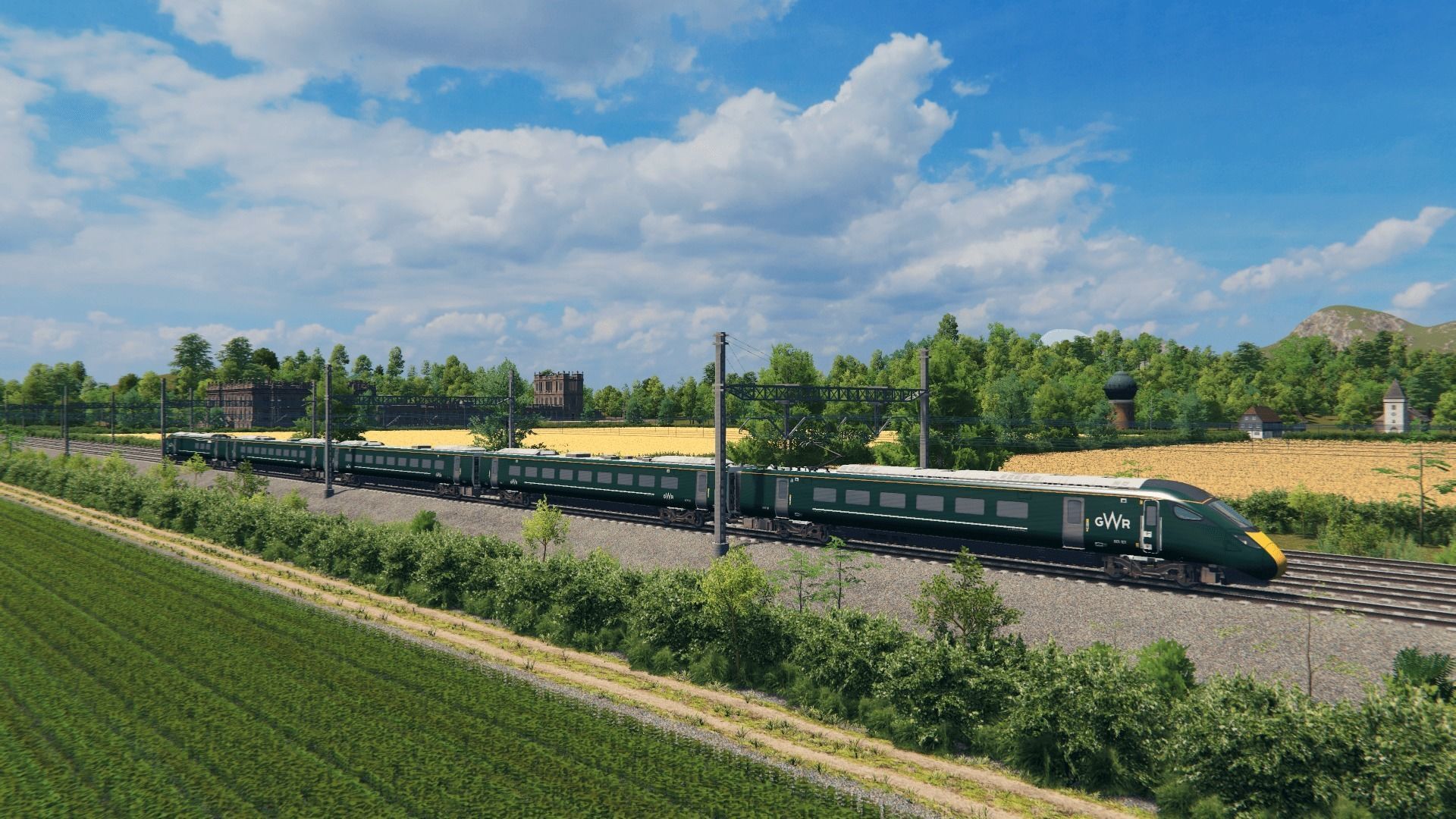 3D model British Rail Class 800 - GWR Livery VR / AR / low-poly | CGTrader