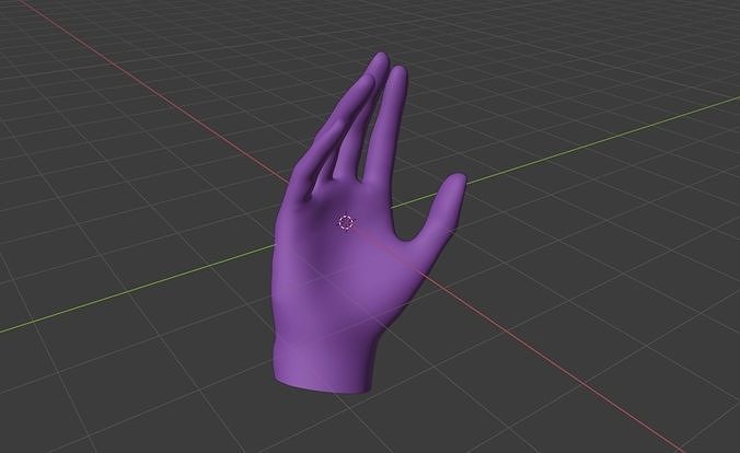 hand hand free 3D model | CGTrader