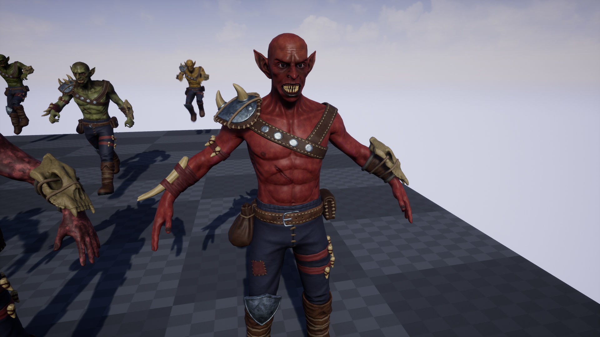 3D model Orc Goblin Assasin 04 VR / AR / low-poly rigged | CGTrader