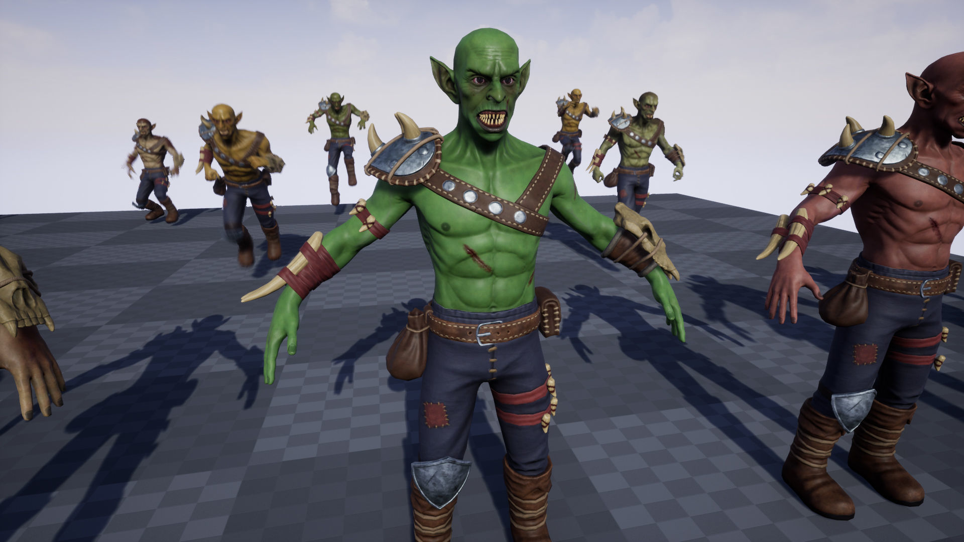 3D model Orc Goblin Assasin 04 VR / AR / low-poly rigged | CGTrader