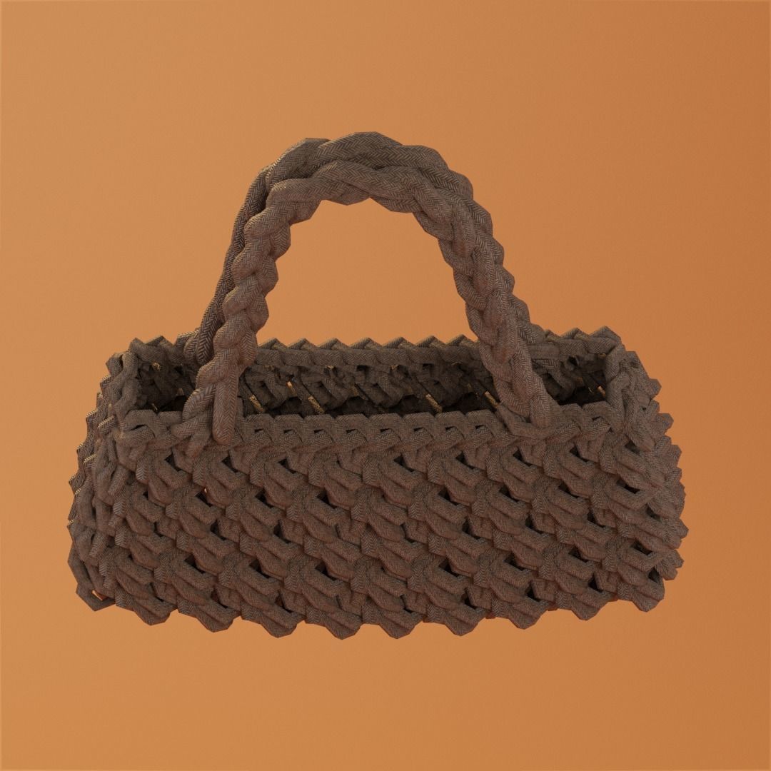 weave bag 2 colors 3D Model Collection | CGTrader